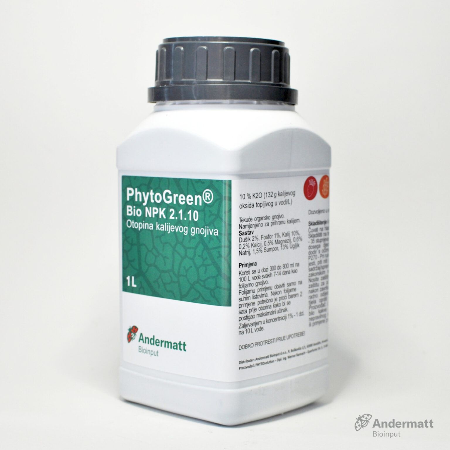 PhytoGreen® NPK 2.1.10 – Gnojivo za ravnomjerno sazrijevanje ...